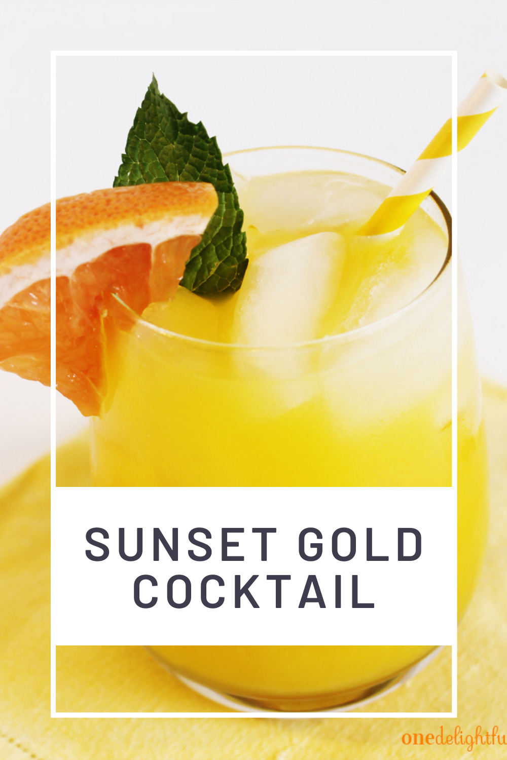 Sunset Gold - One Delightful Life