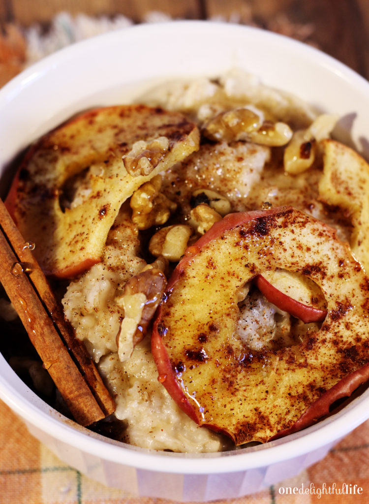 Easy to Make Baked Apple Slices - One Delightful Life