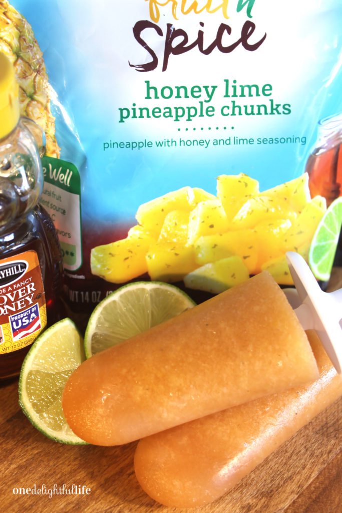 Classic Fruit Popsicles Two Ways - One Delightful Life