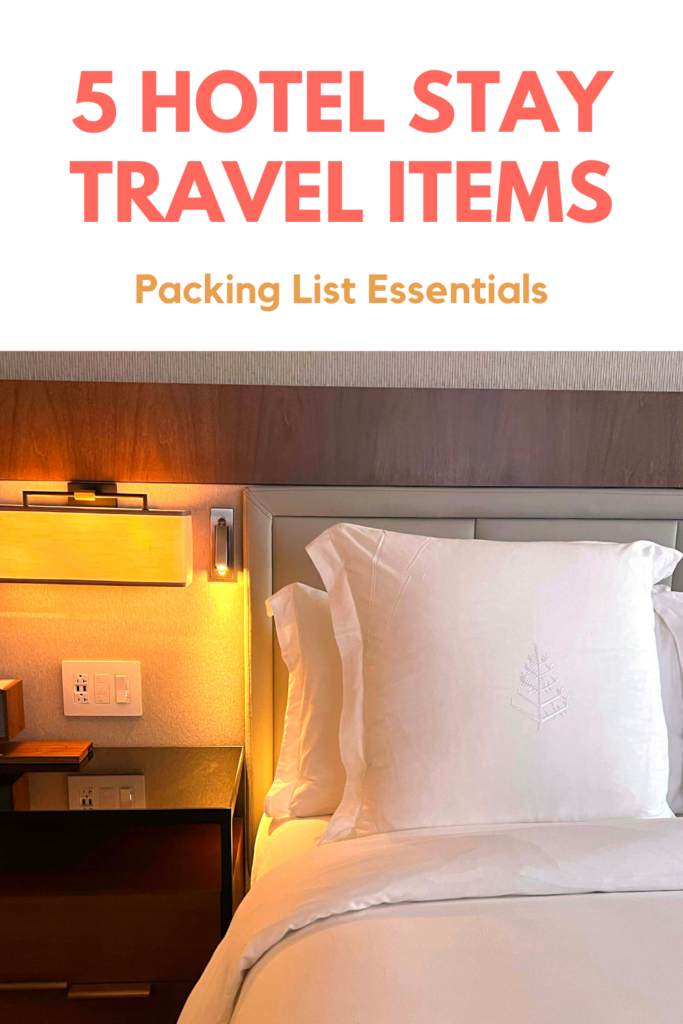 5 Best Travel Items to Pack for a Comfortable Hotel Stay - One ...
